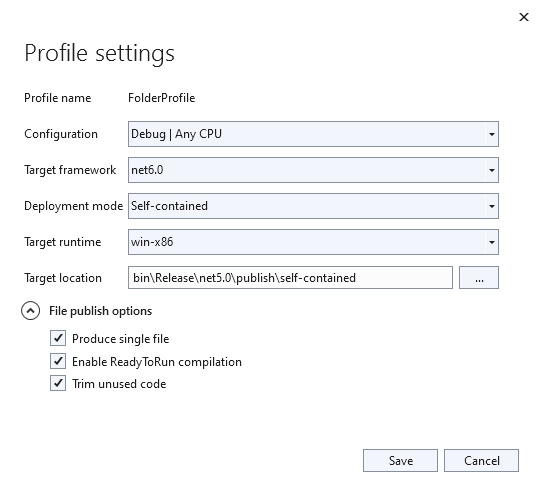 ASP.NET Core-Publishing your app as self-contained(Publishing A Single ...